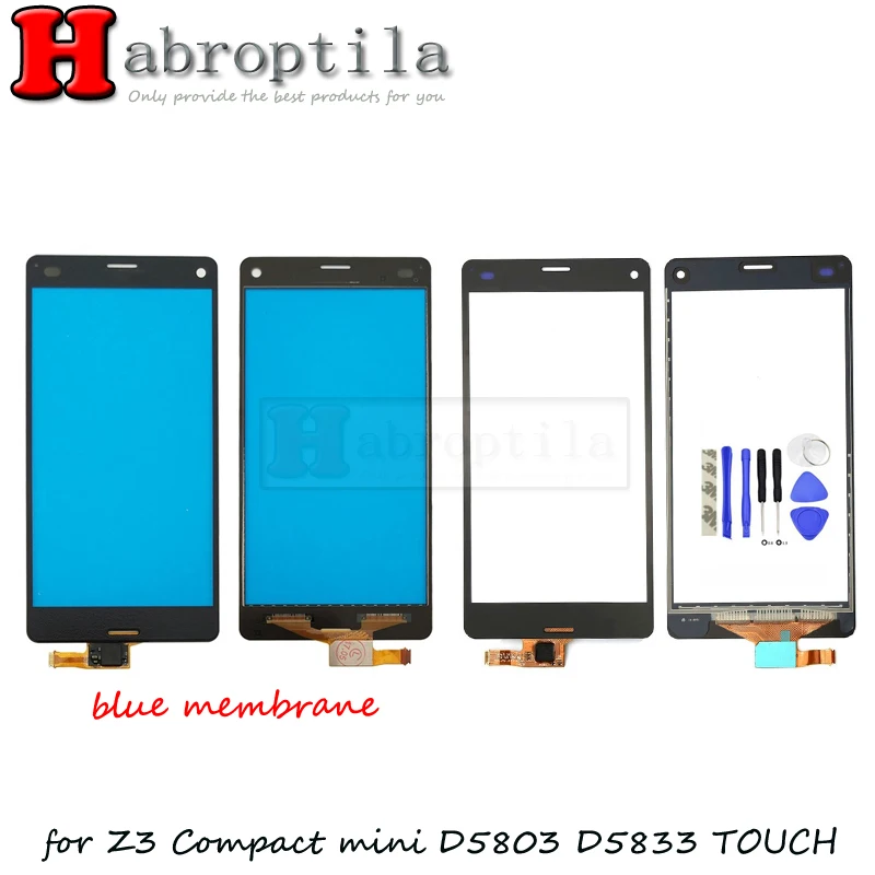 TouchScreen For Sony Xperia Z3 Mini Compact D5803 D5833 Digitizer touch ...