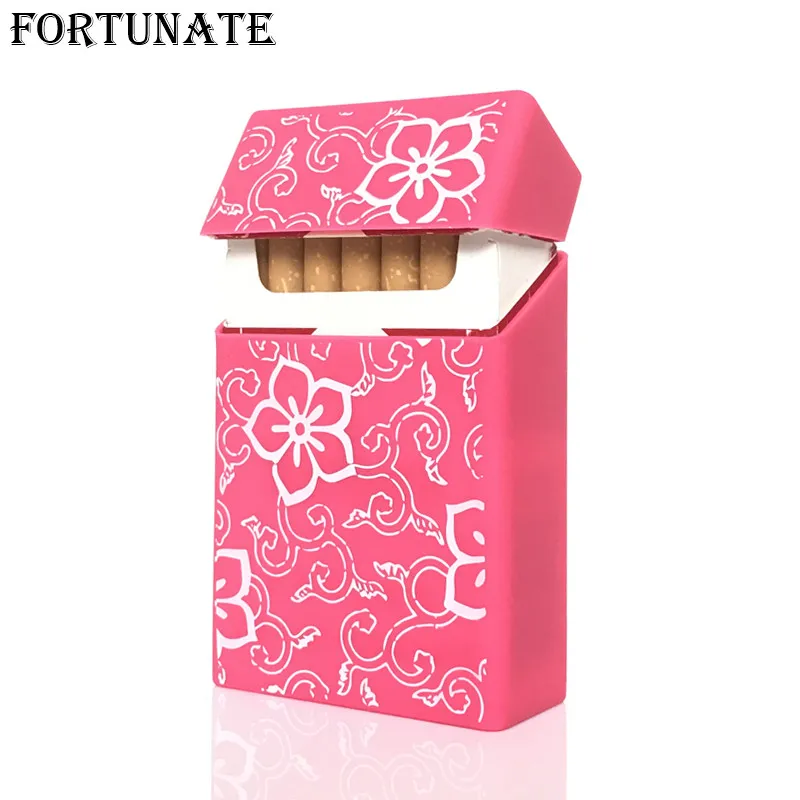 Holds 20 Cigarettes , Zebra Stripes Silicone Cigarette Case Cover ...