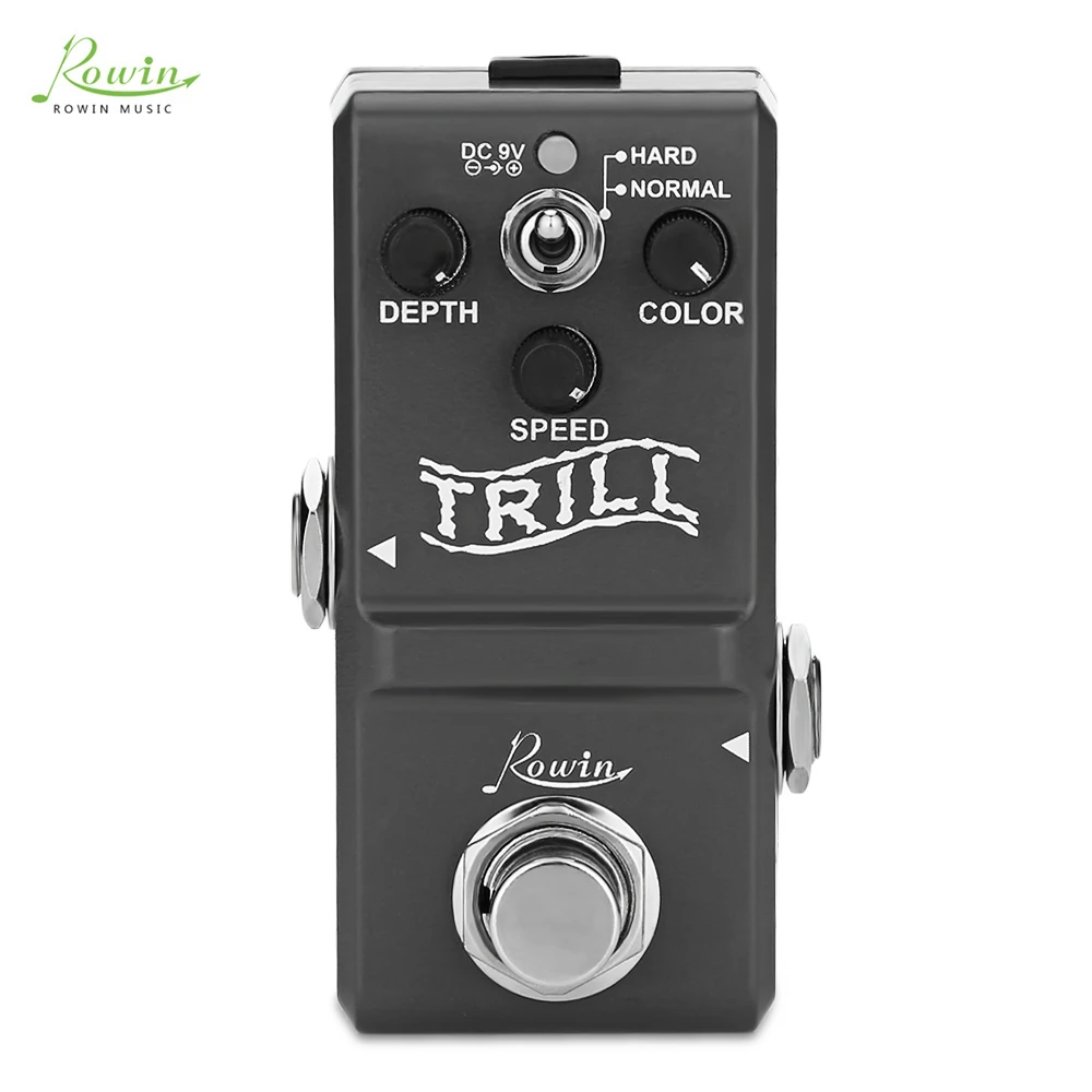 Rowin LN327 Portable Aluminum Alloy Guitar Effect Pedal Mini Compressor ...