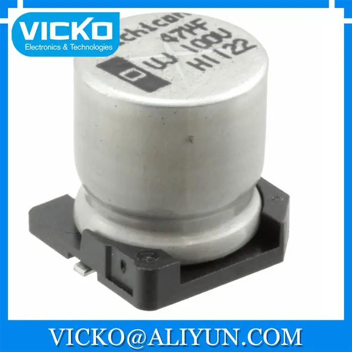 [VK] UUJ2A470MNQ1MS Condensadores 47 UF 20% 100 V SMD|smd 47uf|smd ...