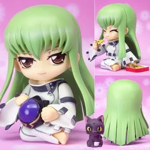 Kawaii Q Version Action Figure C.C. Japanese Anime Code Geass Lelouch ...