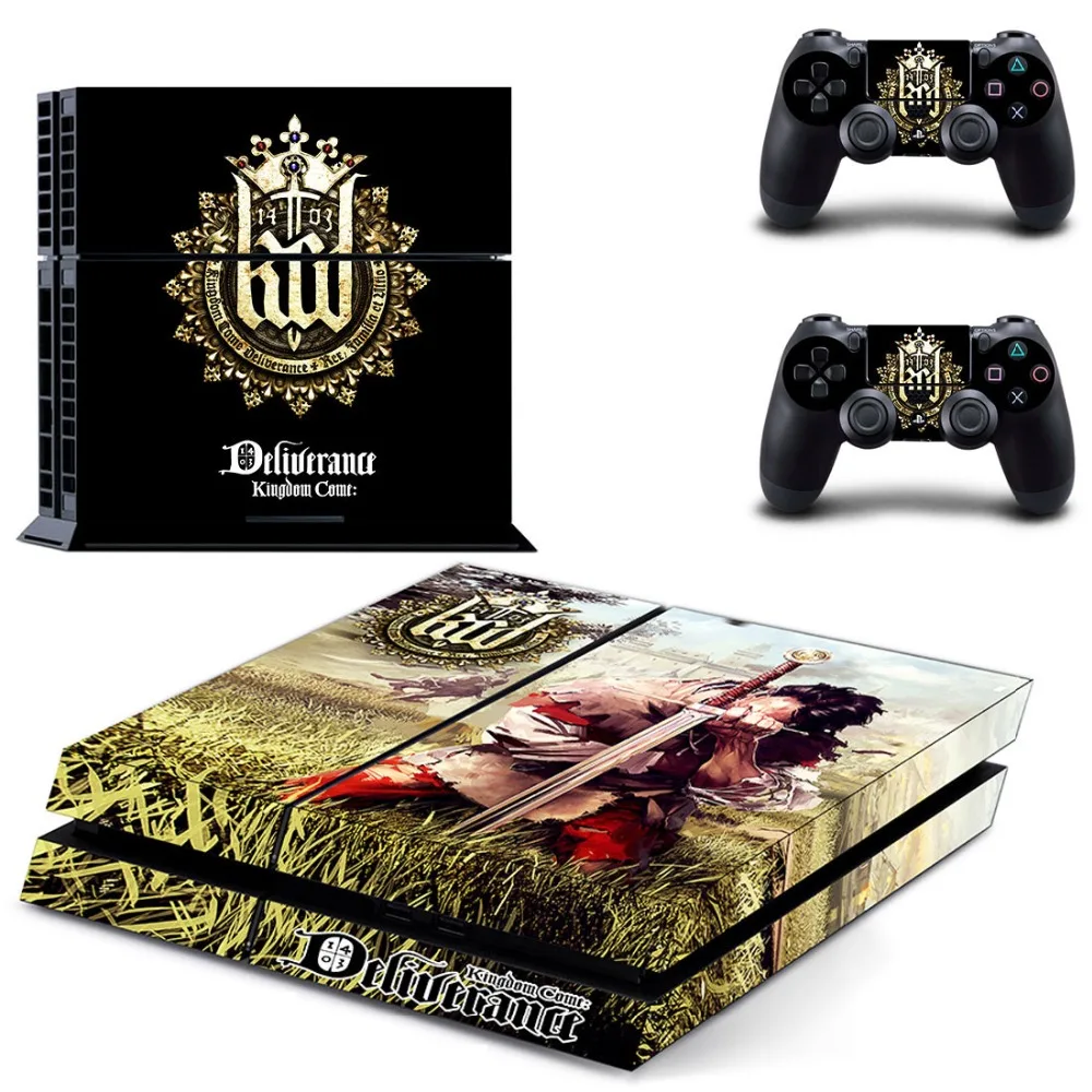 Kingdom Come Deliverance Skin Sticker for Sony PS4 Console and ...