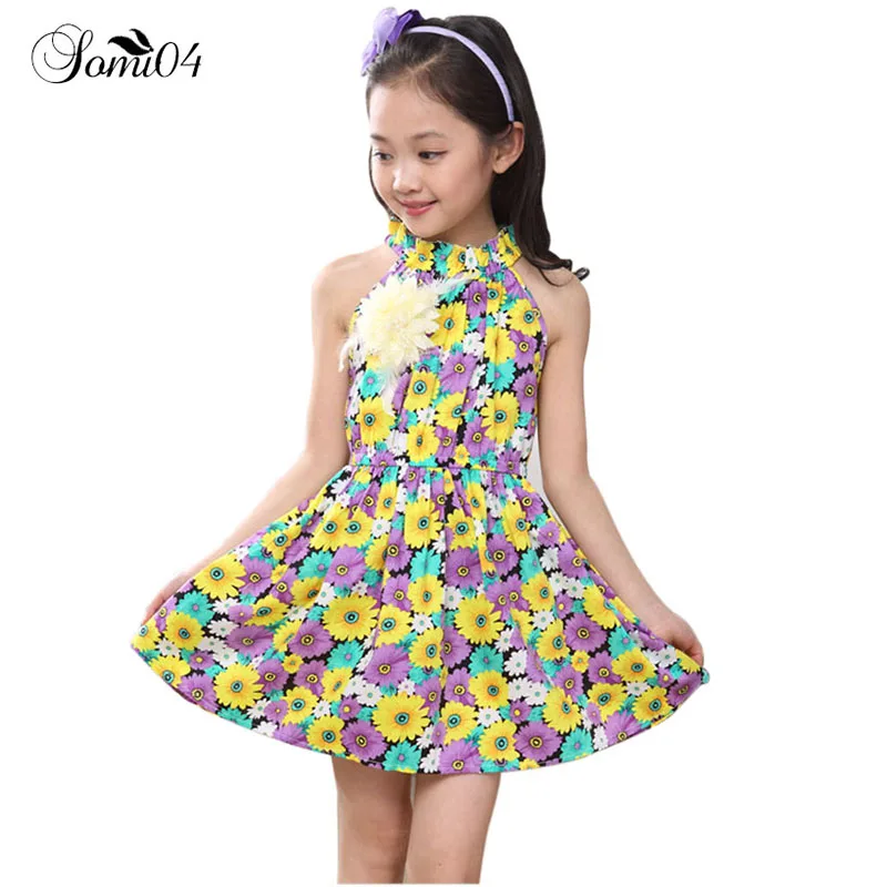 2018 New Children's Clothing Dress Kids 5 6 7 8 9 10 11 12 13 Years Old ...