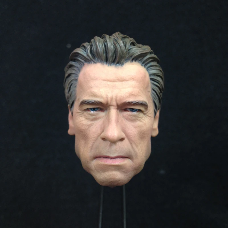 Modelo de cabeza de Arnold Schwarzenegger de Terminator T800, versión ...