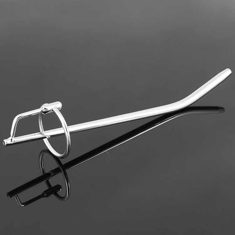 Happygo-Stainless-Steel-Urinary-Plug-Catheter-Metal-Tube-Pipe-with-2 ...