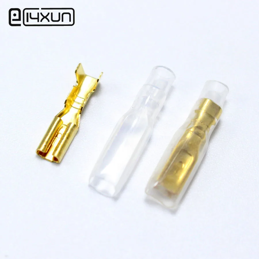 100pcs-Copper-2-8-Female-Wire-Crimp-Terminals-with-Case-for-2-8mm ...
