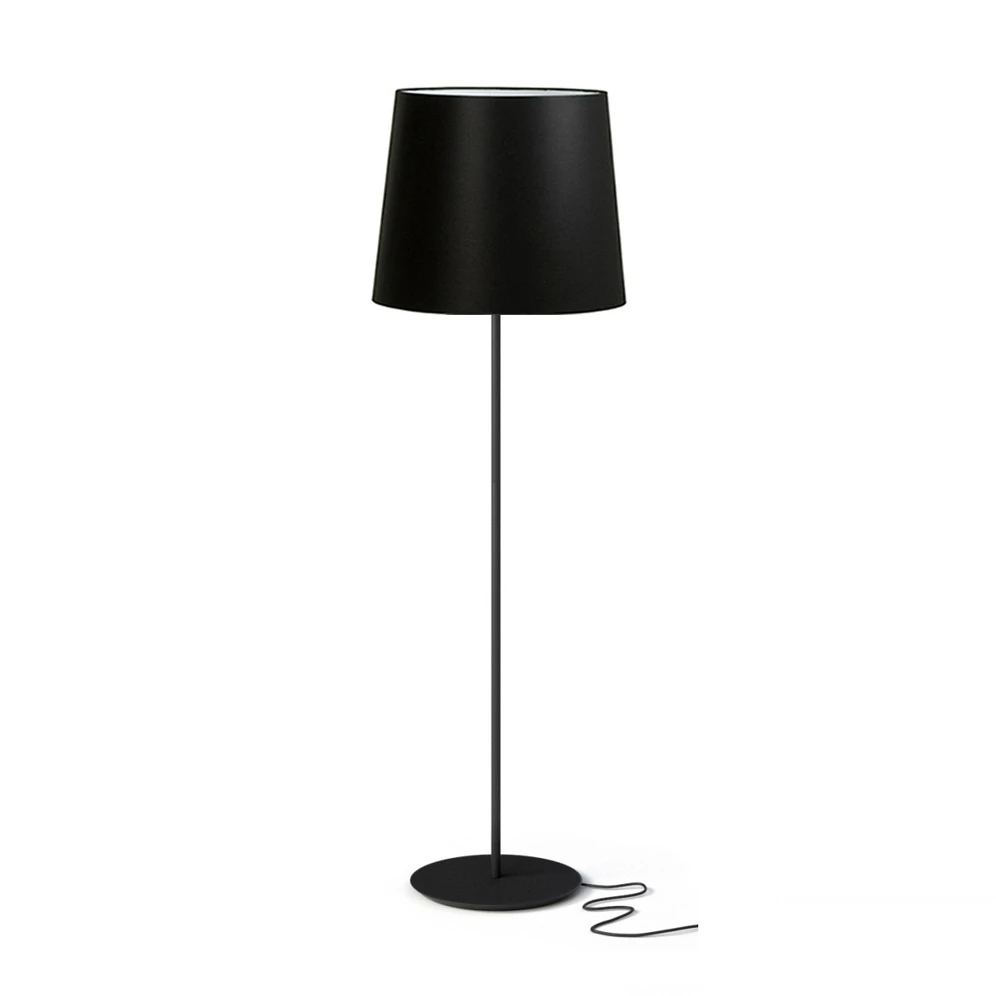 Creative simple floor lamps modern standing lamp black white red yellow ...