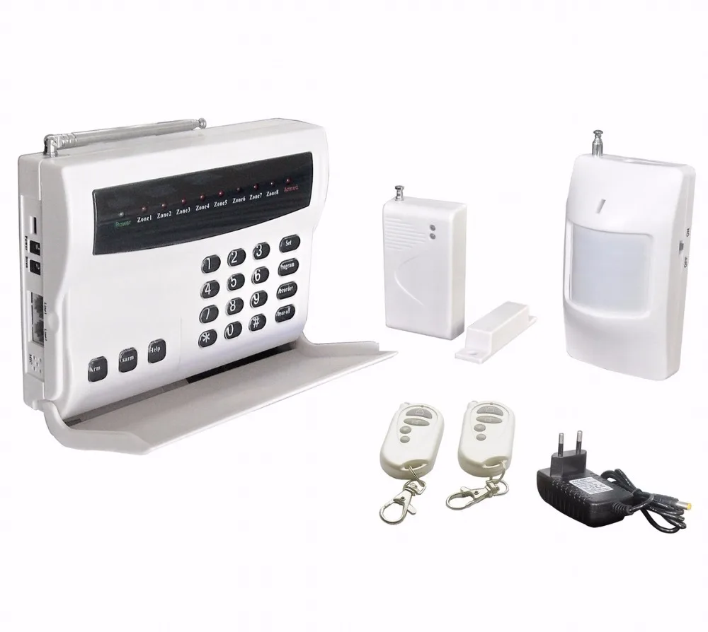 Wireless Home Security burglar Alarm System Detector Sensor Remote ...