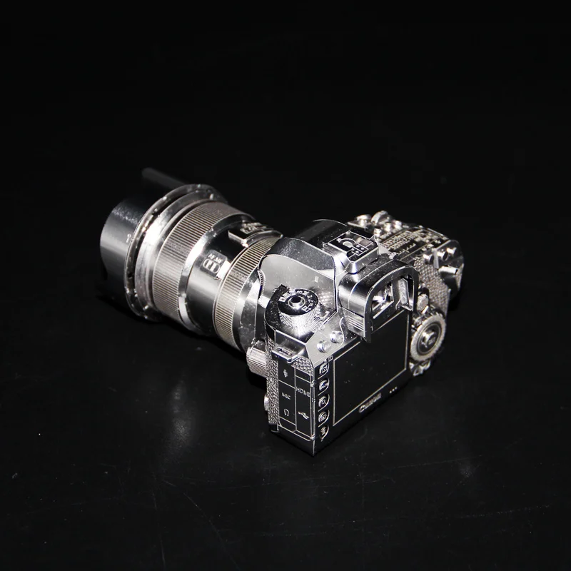 3D металлическая нано-головоломка камера Canon строительные модели наборы B011 DIY 3D лазерная ...