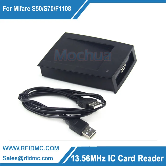 Aliexpress.com : Buy Free shipping 13.56MHz RFID IC Card Reader RIFD ...