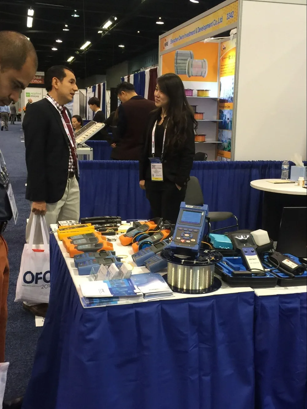 JOINWIT JW3208 JW3208A Portable -70 6dBm Fiber Optic Tester Optical ...