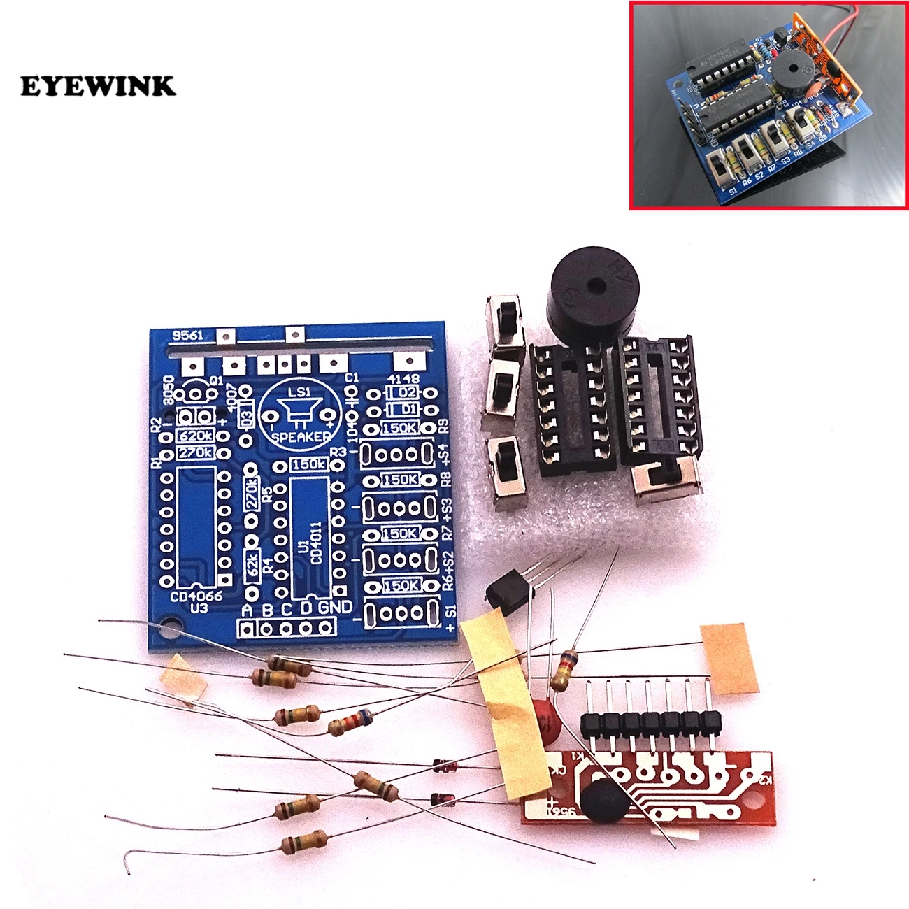 1set-16-Music-Box-Sound-Box-Electronic-Production-DIY-Parts-Components ...