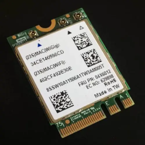 Wigig Wireless Gigabit Ngff Card For Lenovo Thinkpad 04x6012 T431s ...