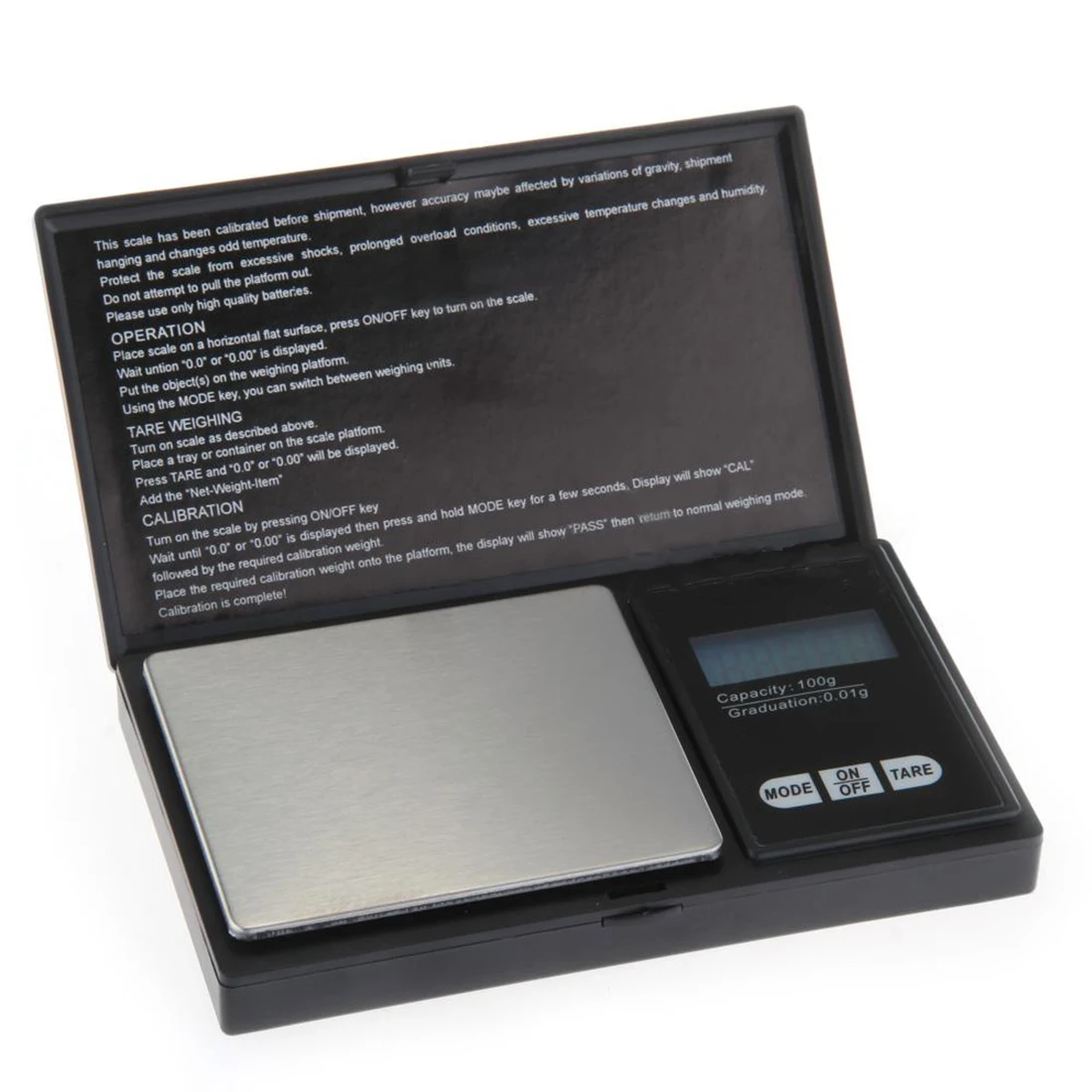 New Mini Precision Digital Scale 100g x 0.01g Jewelry Gold Silver Coin ...