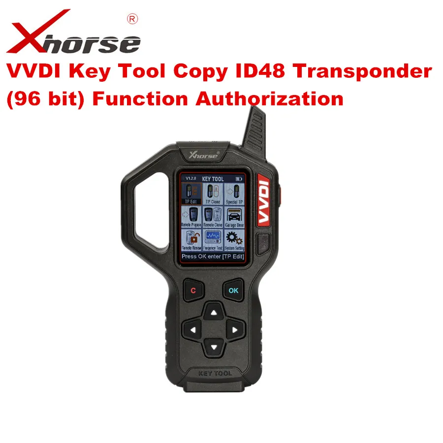 Xhorse Vvdi Key Tool Copy Id48 Transponder (96 Bit) Function Authorization Only Function No ...