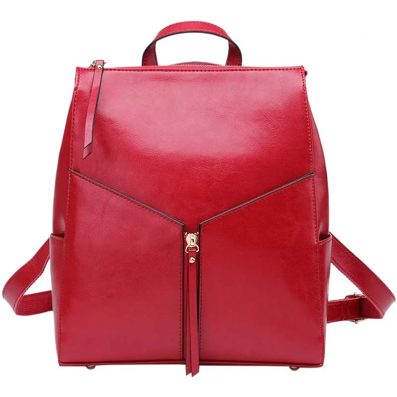 Red Leather Backpack Bag | Paul Smith