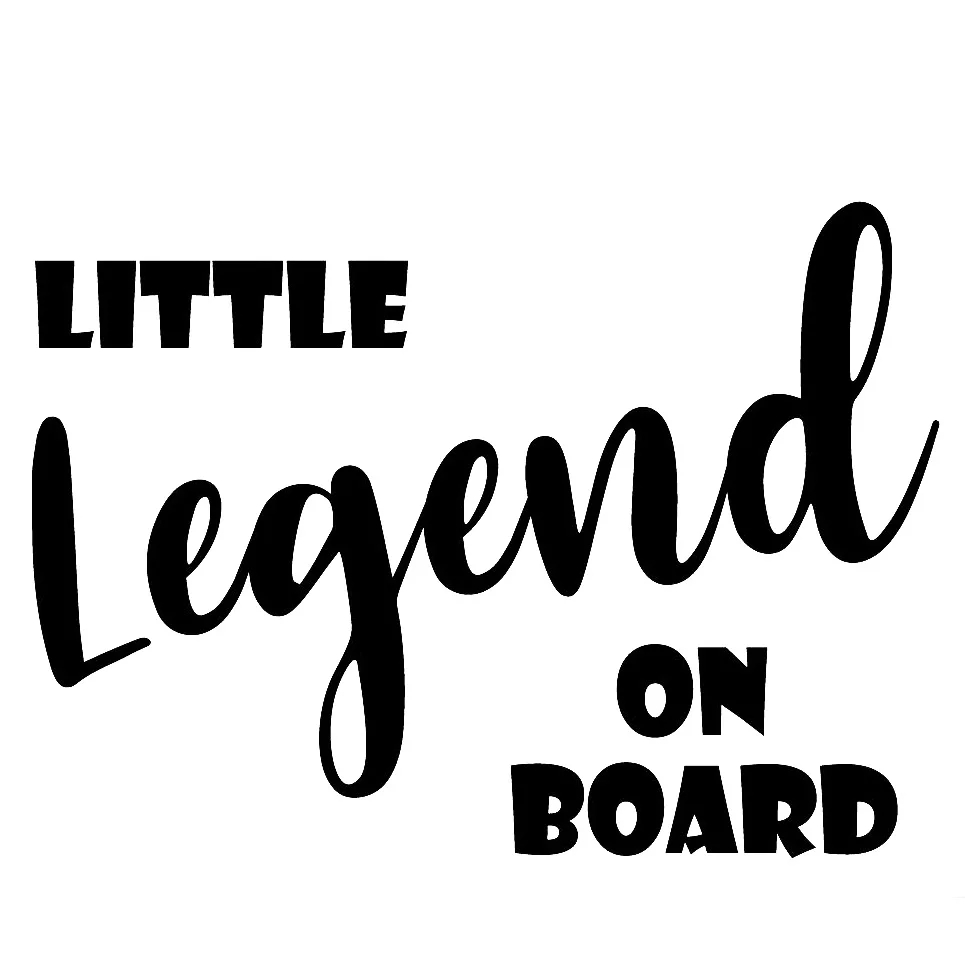 Bumper Stickers Stickers, Labels & Tags Paper Little Legend on Board ...