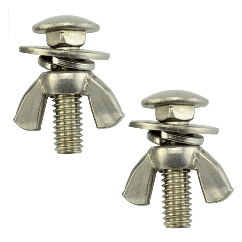 Stainless Steel Tech Diving Butterfly Screw Bolts Wing Nuts Tech Diving ...