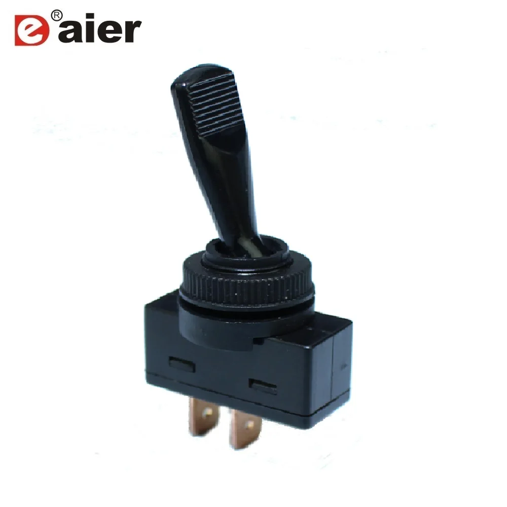 100pcs Asw-13-101 Long Lever 12vdc 2pin On-off Toggle Automotive Switch ...