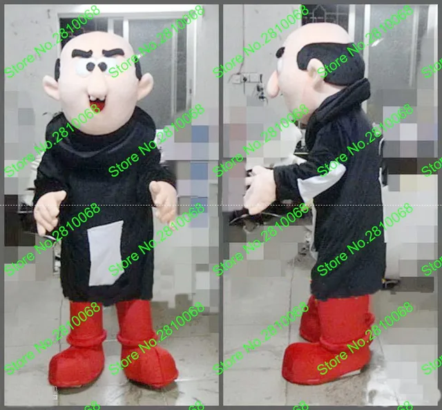 EVA Material Helm Gargamel Maskottchen kostüm karikatur kleid ...