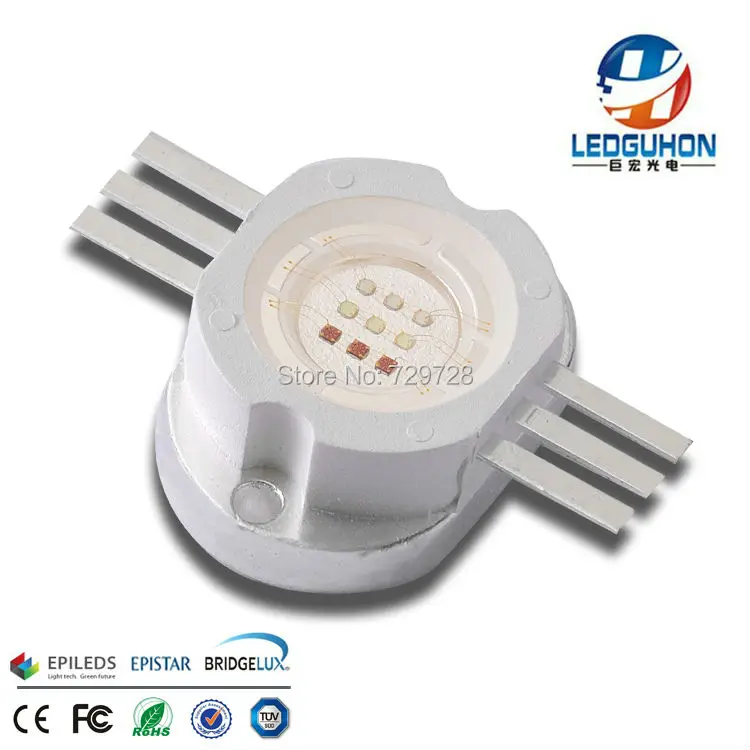 10 watts RGB full color high power led module(chip size is 45*45mil)|10 ...