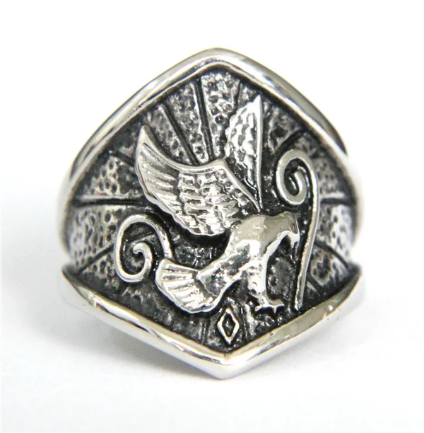 Amazing Design Animal Peace Dove Ring 316L Stainless Steel Cool Fashion ...