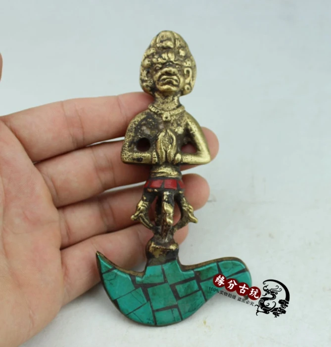 MOEHOMES-CHina-religious-objects-Buddha-weapon-Green-pine-Vajra-Dorje ...