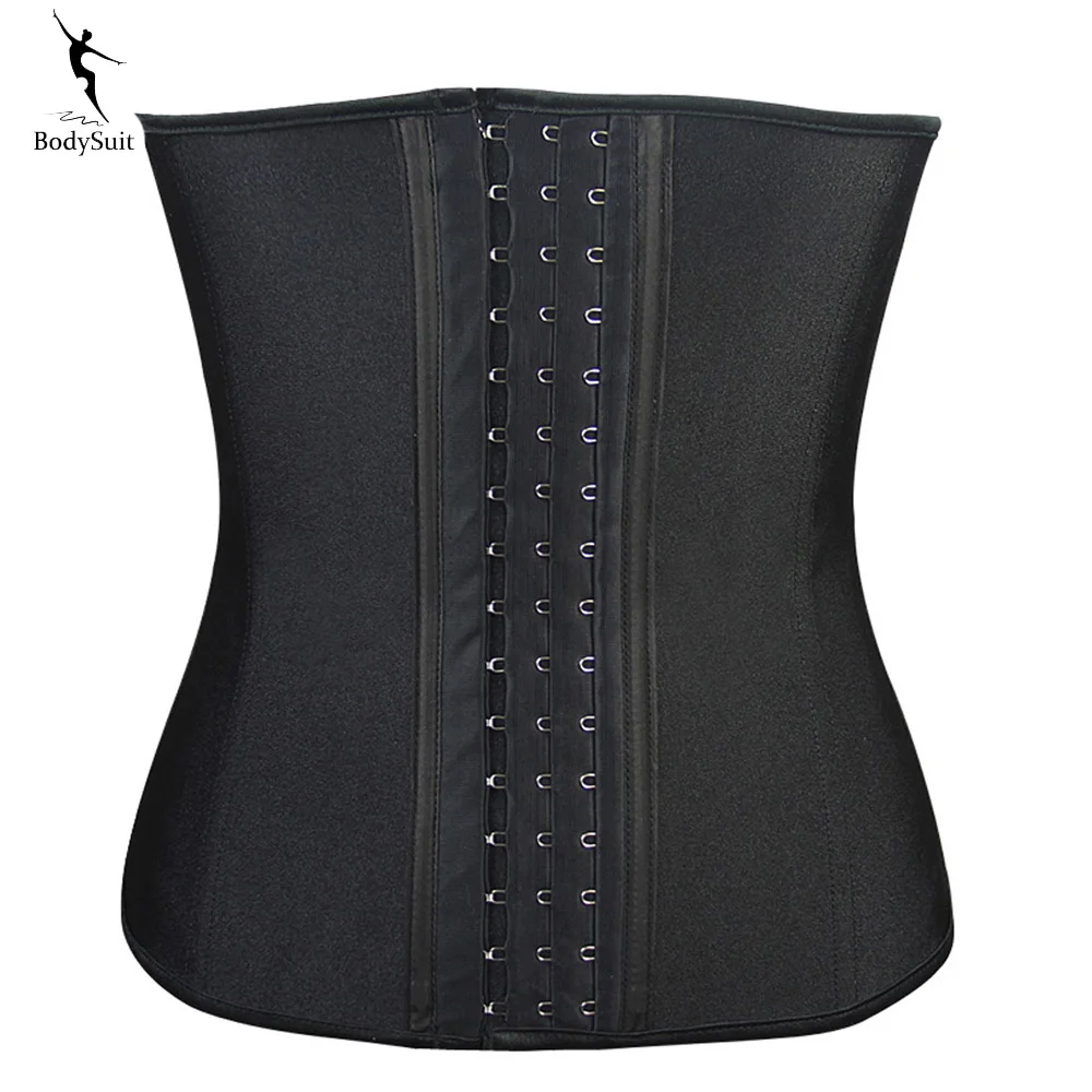 Waist Trainer Corsets Latex Waist Cincher Slimming Belt Latex Waist