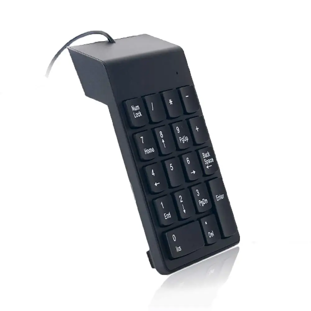 Teclado-num-rico-USB-con-cable-Mini-teclado-Digital-Delgado-18-teclas ...