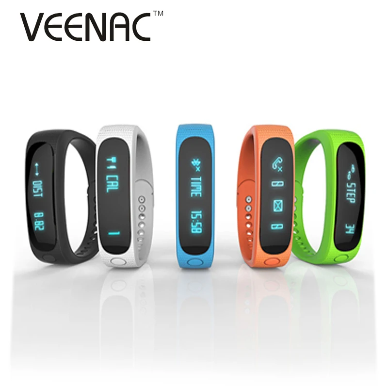 Relogio Fitness E02 Stappenteller Armband Podometro Bluetooth Smart ...