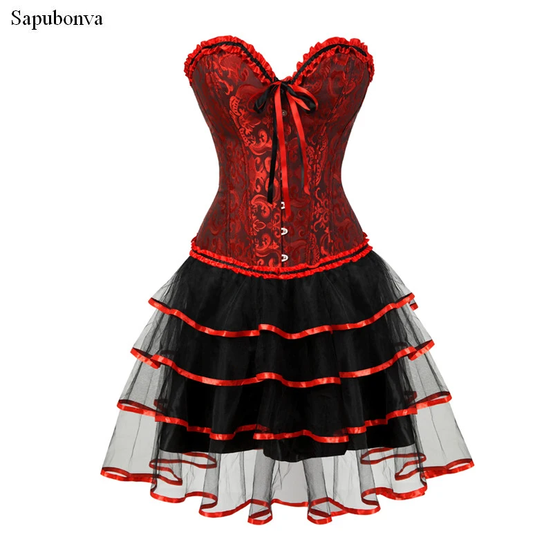 Buy Sapubonva Corsets For Women Plus Size Burlesque