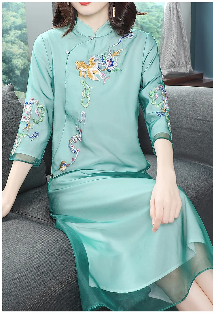 Spring-original-design-Chinese-Han-style-flower-and-golden-fish ...