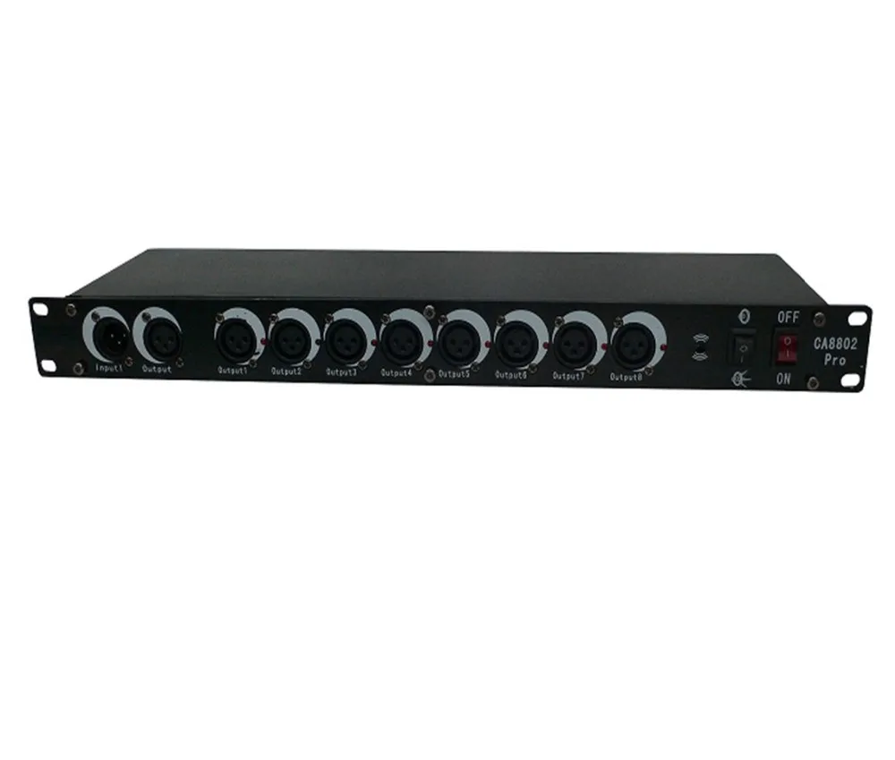 8 Channels Smart Dmx Splitter;strong System Reminding Function When The ...