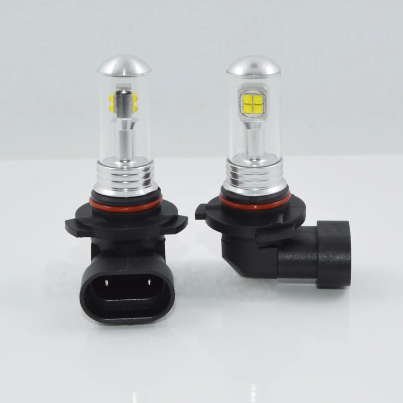 2pcs 9005 LED car Headlight High Power hb3 led white 6000k 3000lm 12V ...