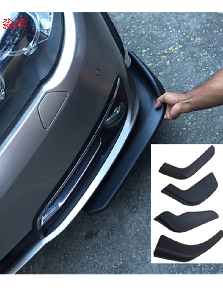 Universal large modified car bumper surrounded by large bag small front ...