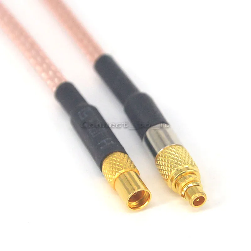 100 Pieces MMCX MMCX Extension Cord MMCX Male to MMCX Female RG316 Adapter Coaxial Pigtail Cable ...