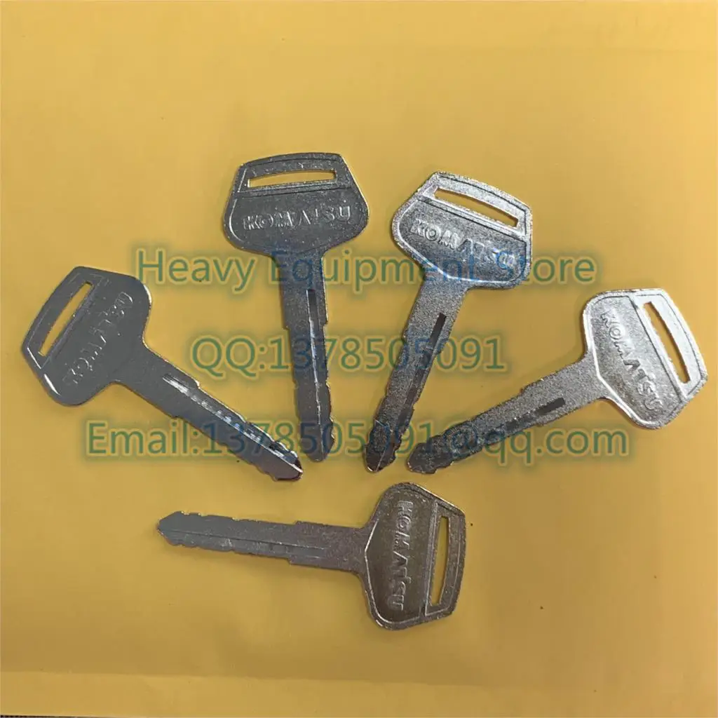 5-Pcs-PC-7-Key-For-Komatsu-Dozer-Excavator-Loader-PC200-7-PC300-7-PC130 ...