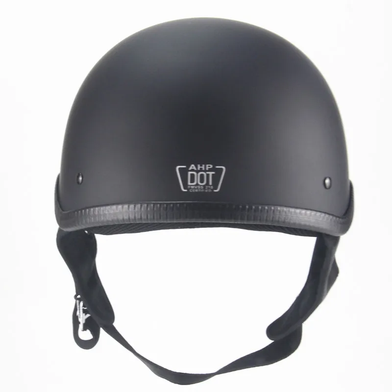 WWII Motorcycle Helmet vintage Half Face harley Chopper Motorcycle ...