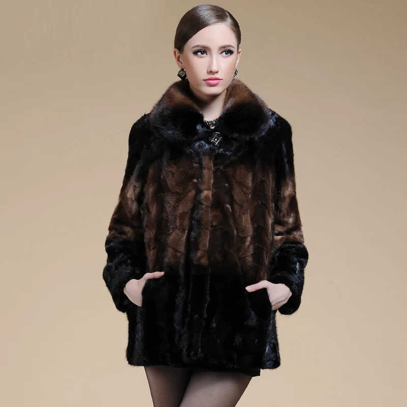 Aliexpress.com : Buy Mouton Coat female jacket women's jacket fur coat ...