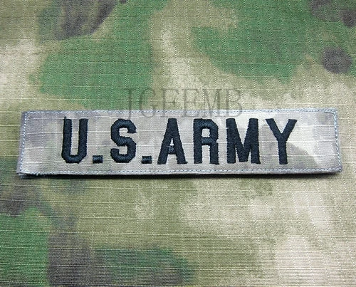 A TACS AU U.S.ARMY Chest Tape Services Tape morale tactical military ...