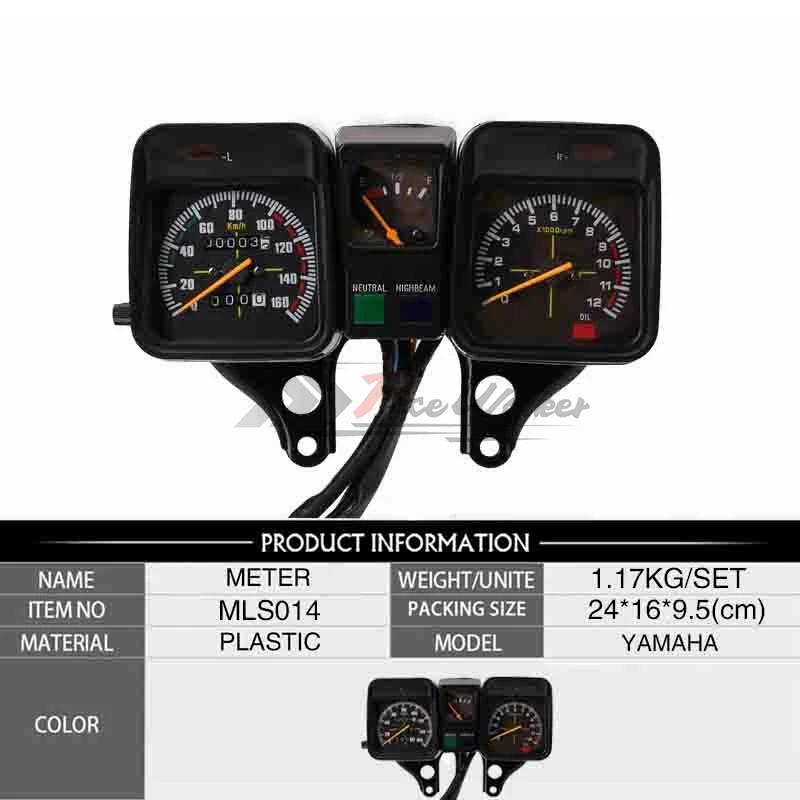 Free Shipping For Yamaha Rx135 Rx-s Rxs Rxk Rx100 Rx-king Speedometer ...