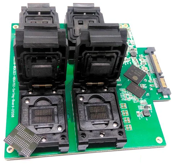 BGA152/132 Test Clamshell Jig SSD Interface Socket Fixture for 1CE/2CE ...