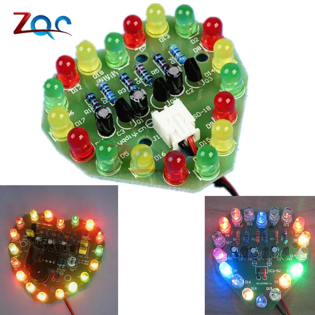 3V-5V Regulated Power Supply PCB Board 48MM * 51MM Cycle Lamp Suite ...