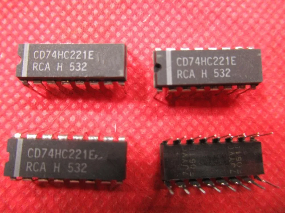 100% nuevo y original CD74HC221E 74HC221|Accesorios y piezas de ...