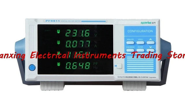 Chegada rápida everfine pf9811 consumo de energia de parâmetros elétricos análise harmônica ...