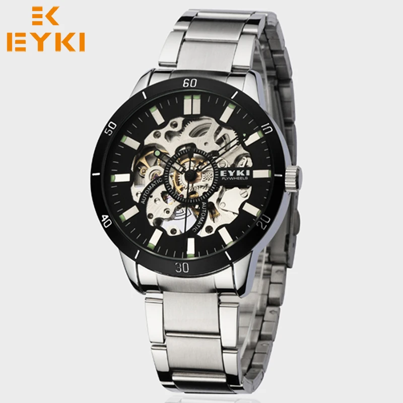 EYKI Men's Watches Automatic Mechanical Mans Watch Luxury Brand Wrist ...