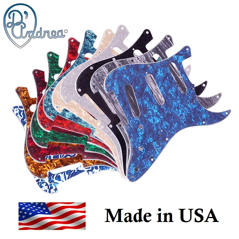 D-Andrea-Pro-Strat-Pickguard-with-11-Designs-Available-Unique ...
