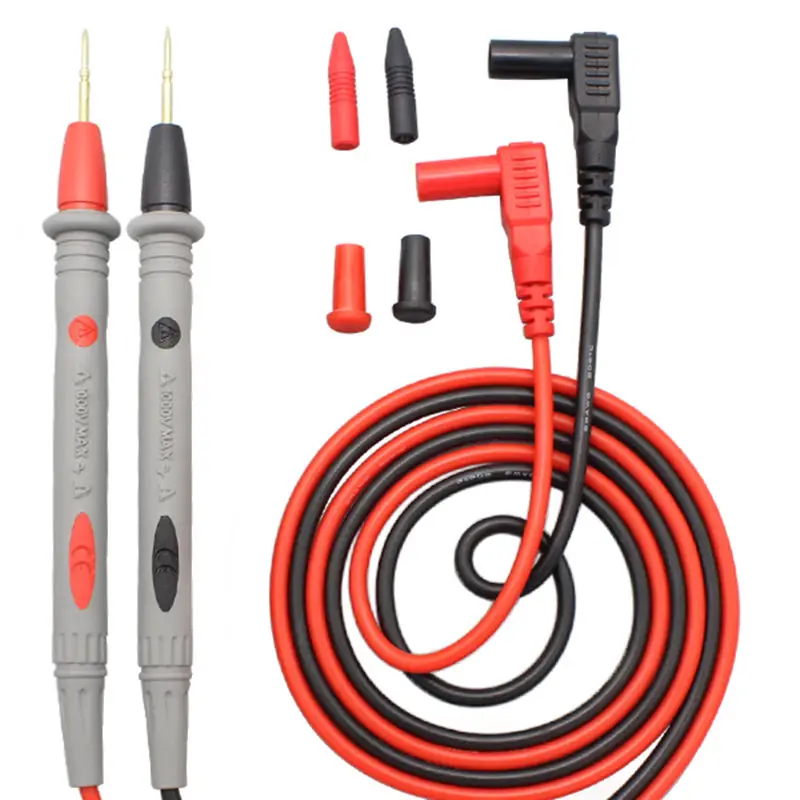 1-pair-Sharp-20A-Test-Cord-Multimeter-Multi-Meter-Voltmeter-Lead-Probe ...