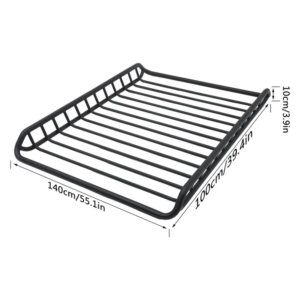 Universal Steel Roof Tray Platform Rack Luggage Box Carrier Car Roof ...