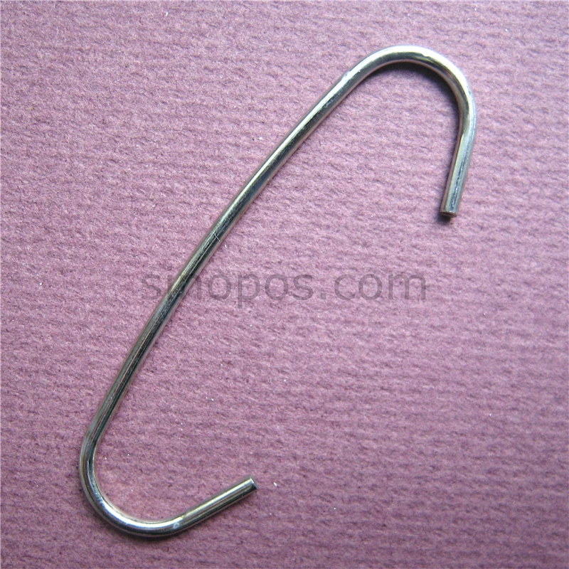 Metal Display C Hook 63mm, Stainless Steel Chrome C-shaped Hooks ...